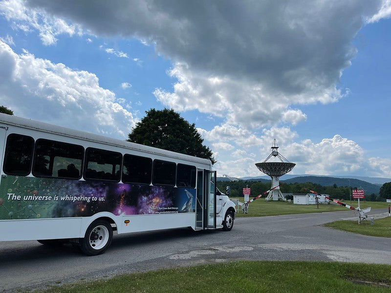 Guided Site Tour – Green Bank Observatory