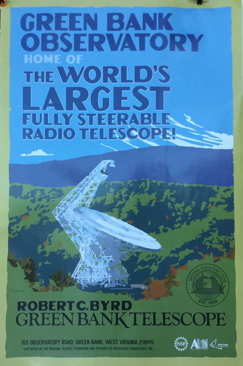 Custom GBT Poster – Green Bank Observatory