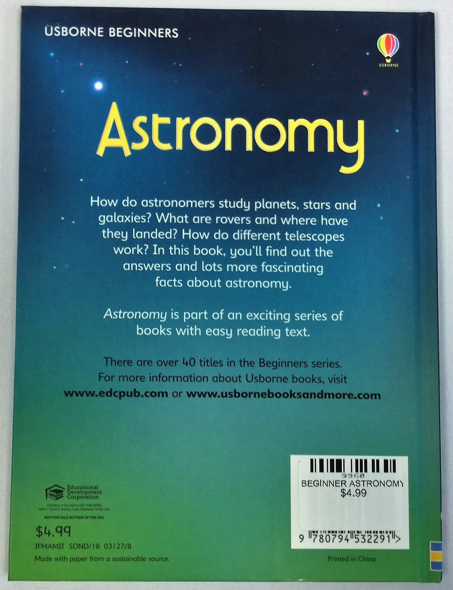 Astronomy Book Cover Paper